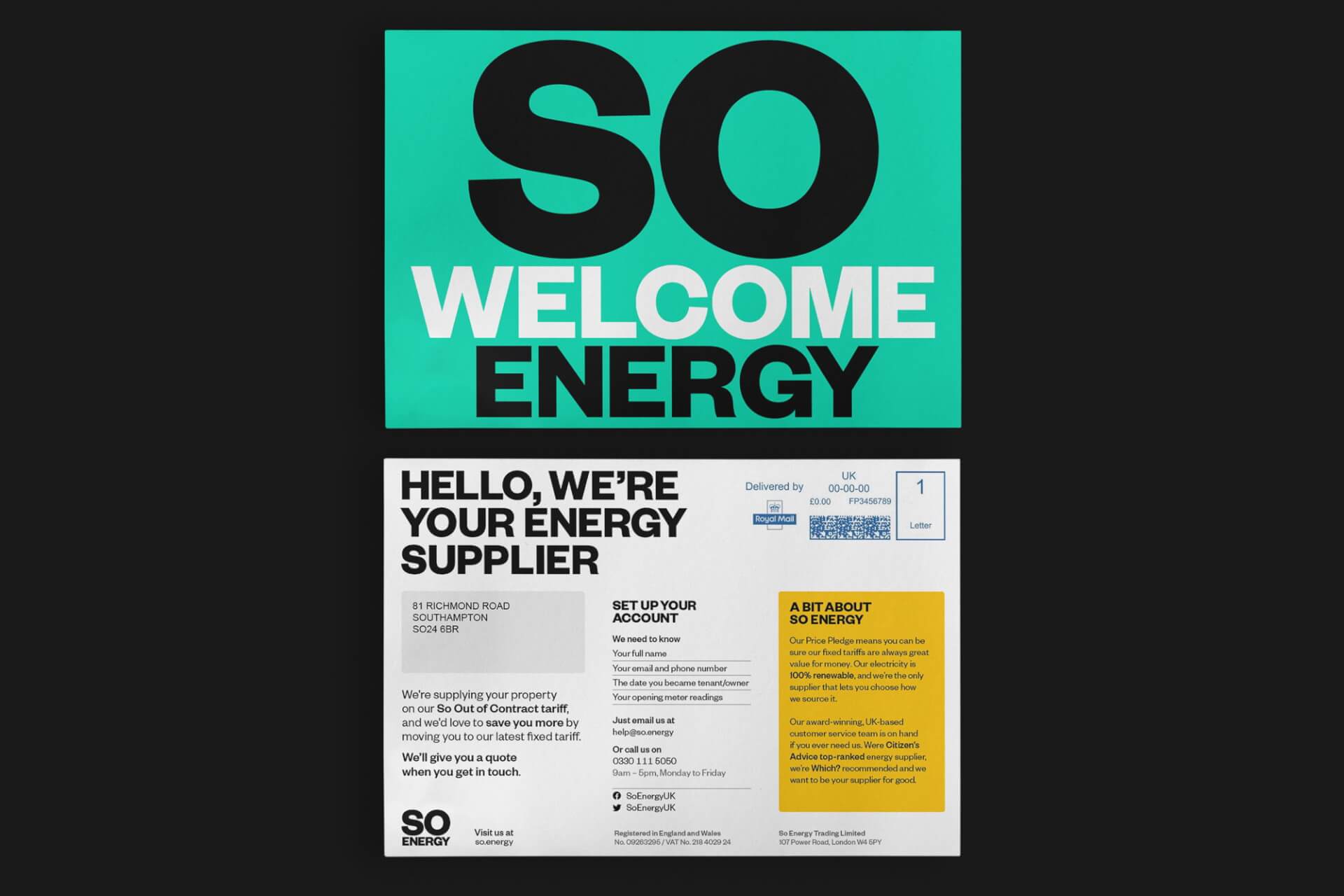 Rebranding For Renewable Energy Supplier So Energy - Design Business ...