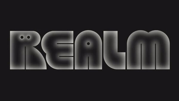 Visual identity for a fiction podcast brand Realm - Design Business Network